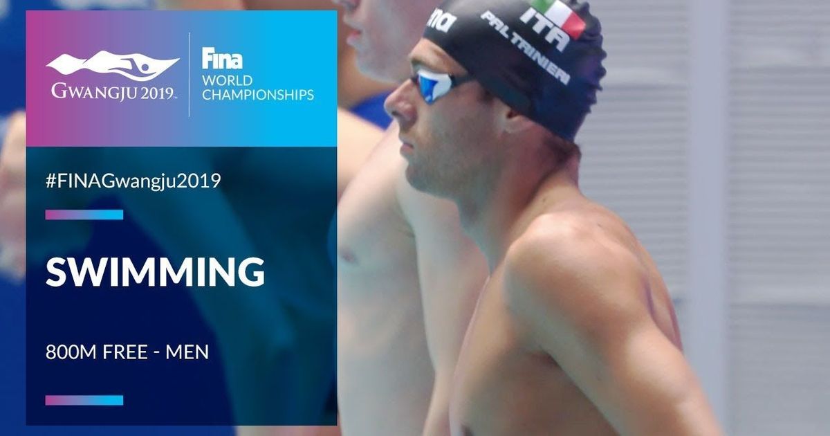 Swimming Men - 800m Freestyle | Top Moments | FINA World Championships ...