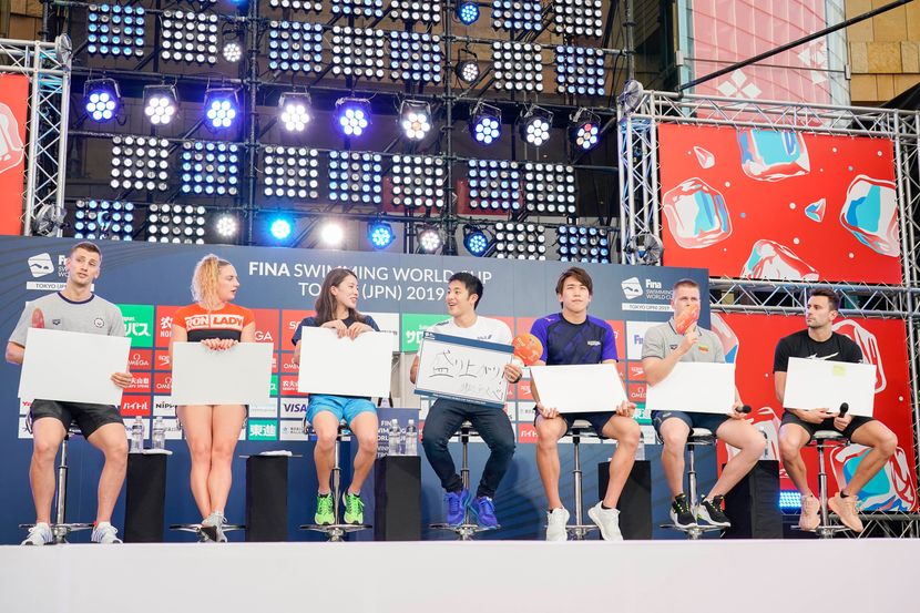 FINA Swimming World Cup 2019 season debuts in Tokyo