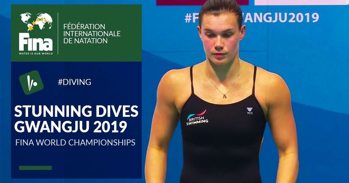 Beautiful Women's Dives - Team Great Britain | Gwangu 2019 | FINA World ...