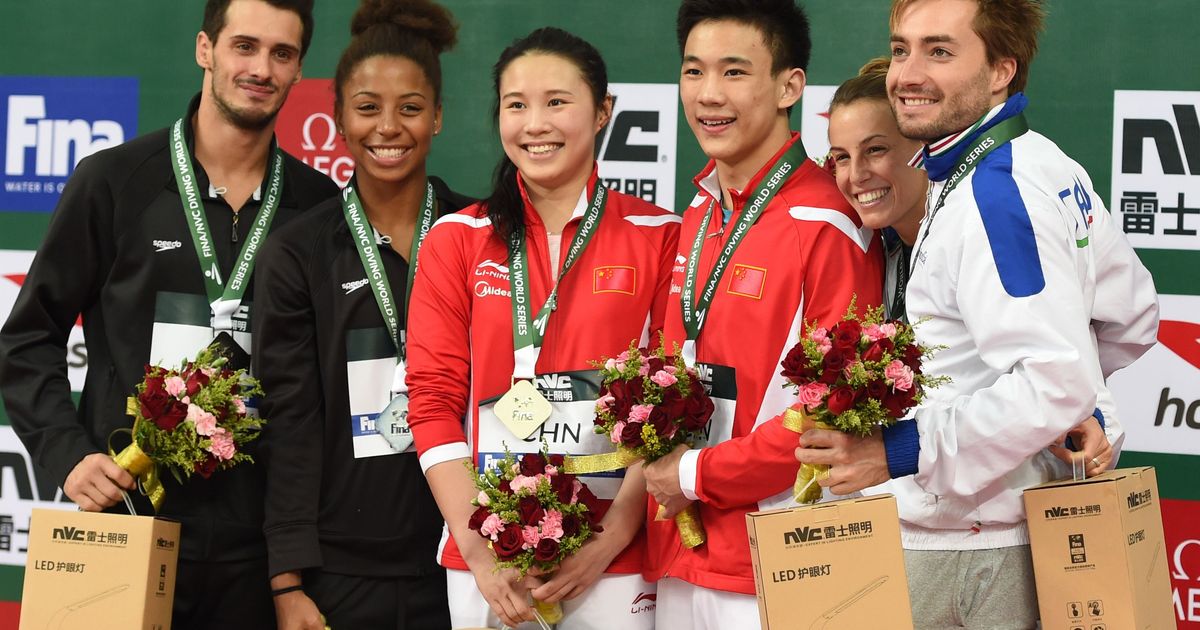 Chinese divers storm three more golds at FINA/NVC Diving World Series