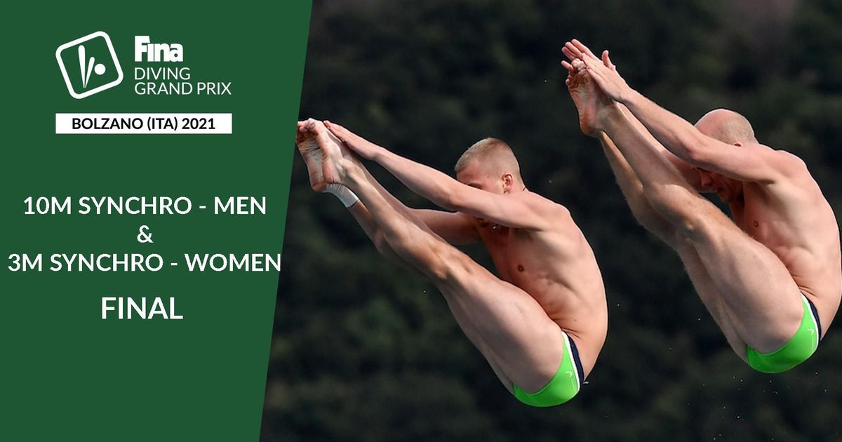 Re-LIVE | Men 10M Synchro and Women 3M Synchro - Final | DGP 2021 - Bolzano