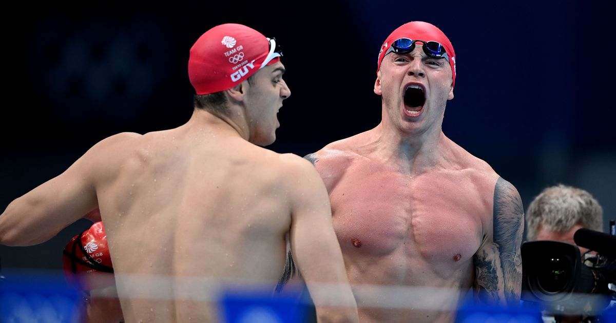The Brits mixed it up: win historical gold with WR
