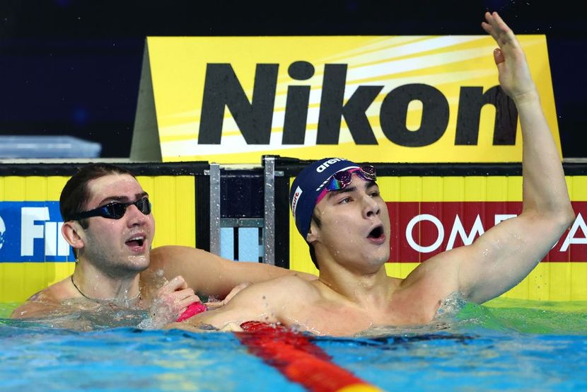 A blessed swimmer: Kolesnikov takes two world championships golds in 80 ...