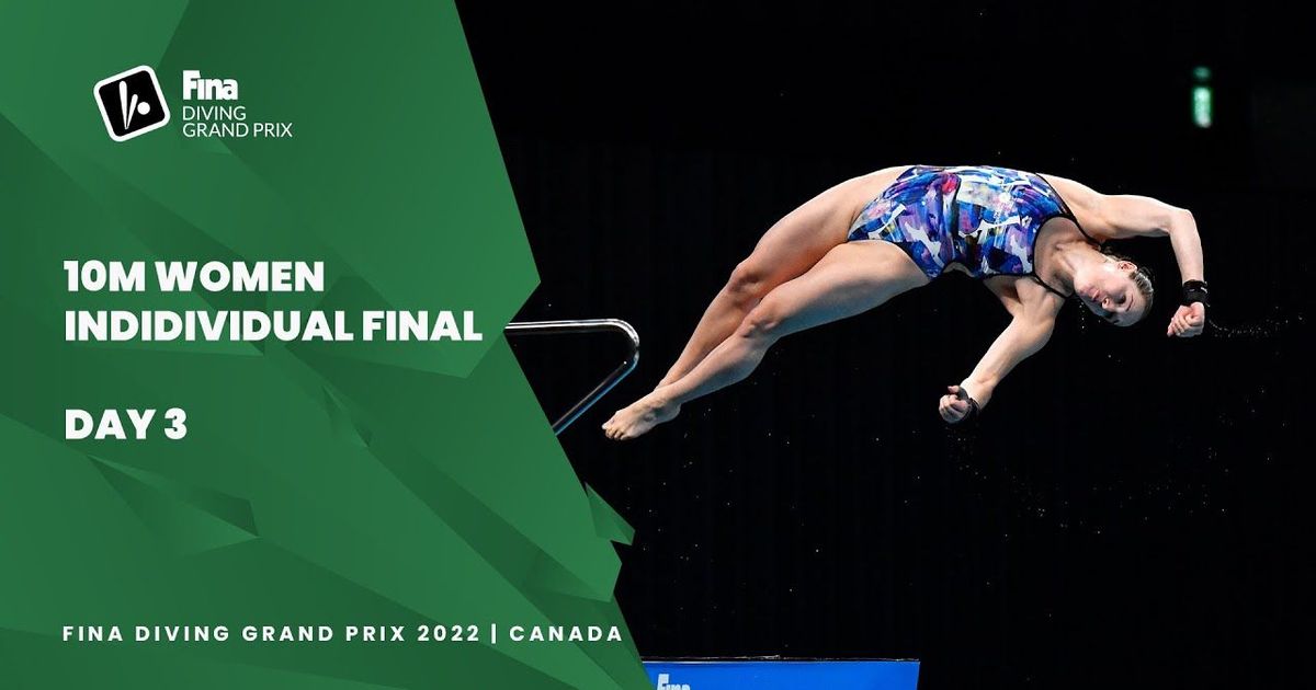 Re Live | 10m Platform Women Individual Final | FINA Diving Grand Prix ...