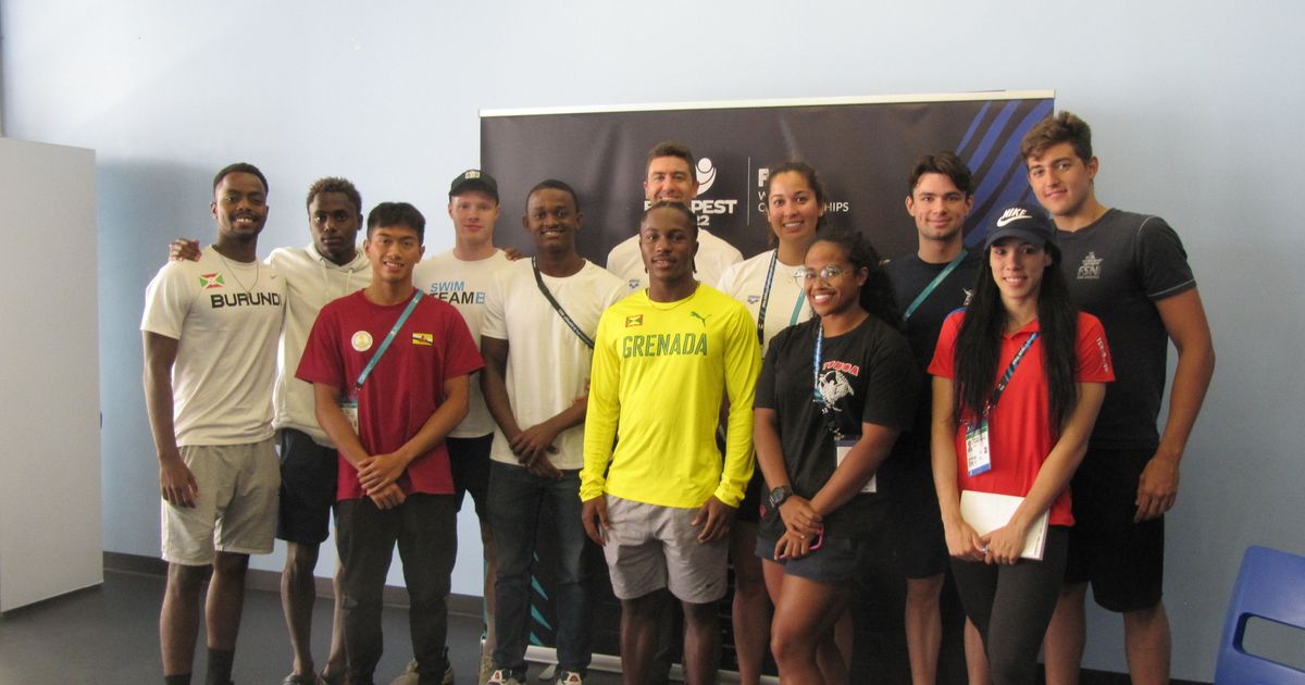 Fastest swimmers from 10 nations tackle race anxieties