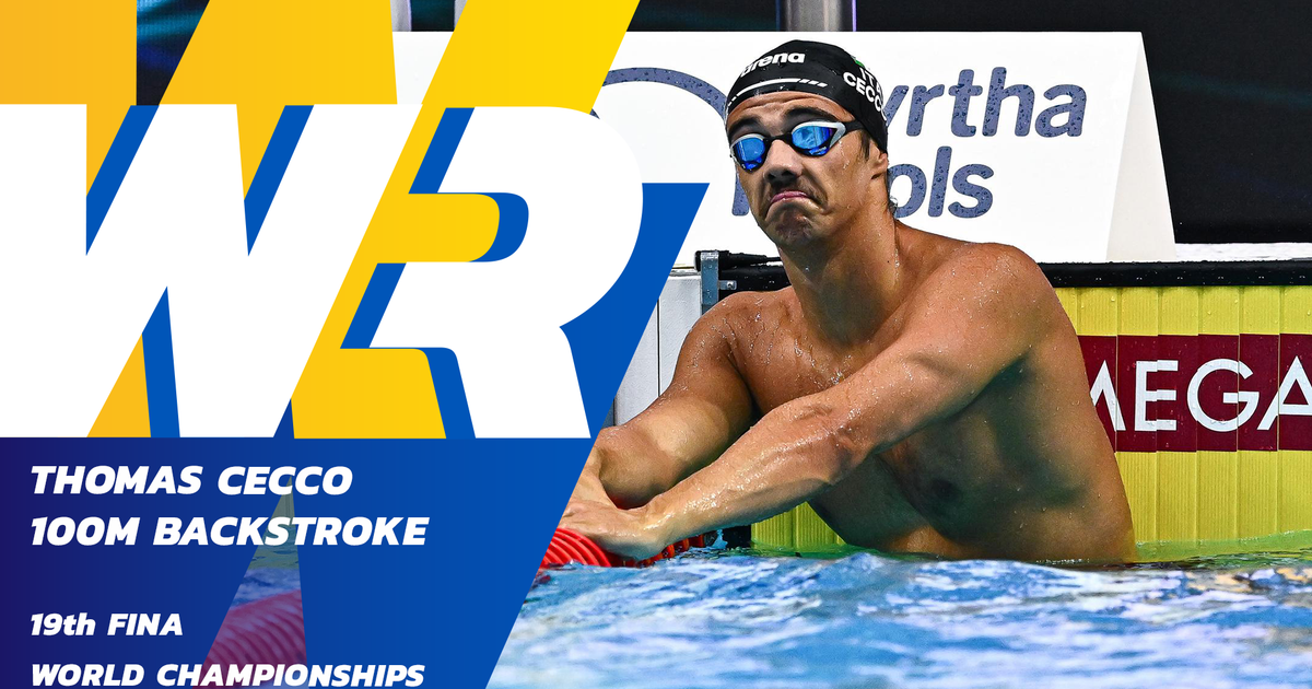New World Record | Men's 100m Backstroke | 19th FINA World Championships