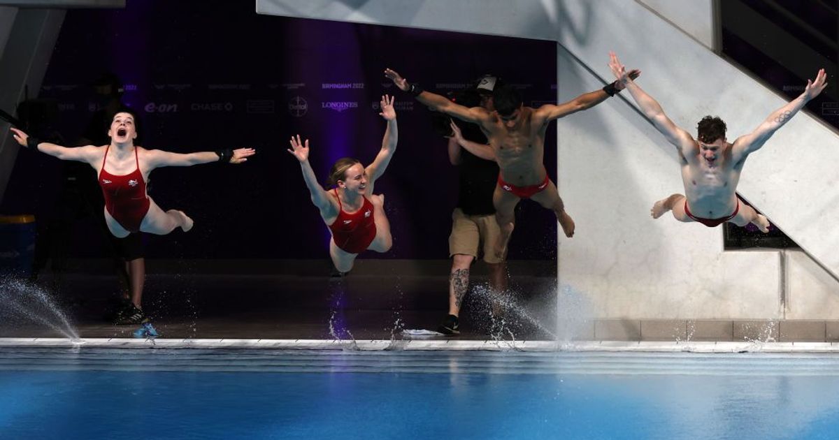 England goes 1-2 in Mixed 10m, Scotland takes first gold in Mixed 3m ...