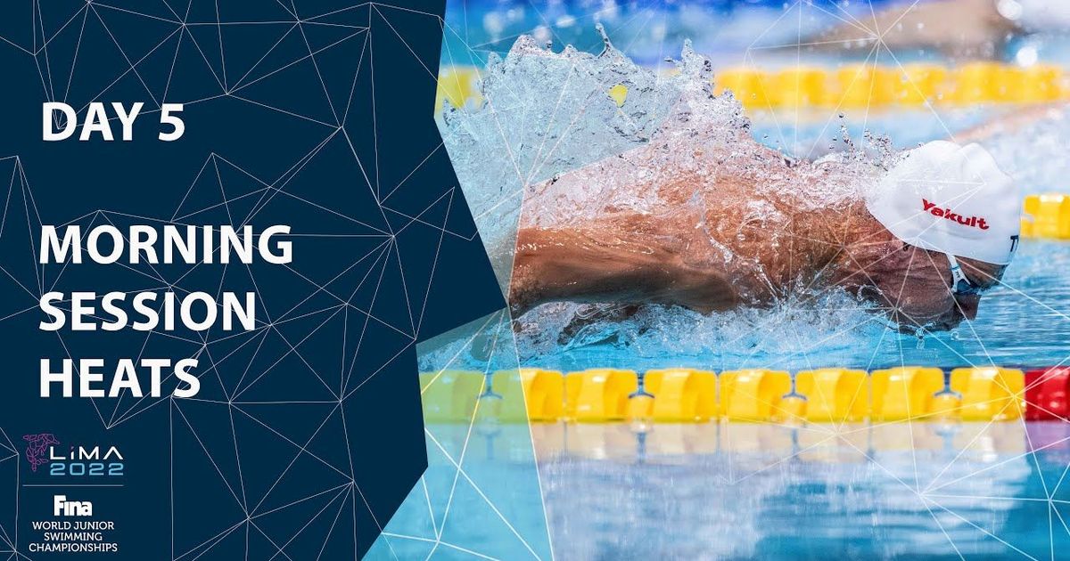Day 5 | Morning Session | Heats | 8th FINA World Junior Swimming ...