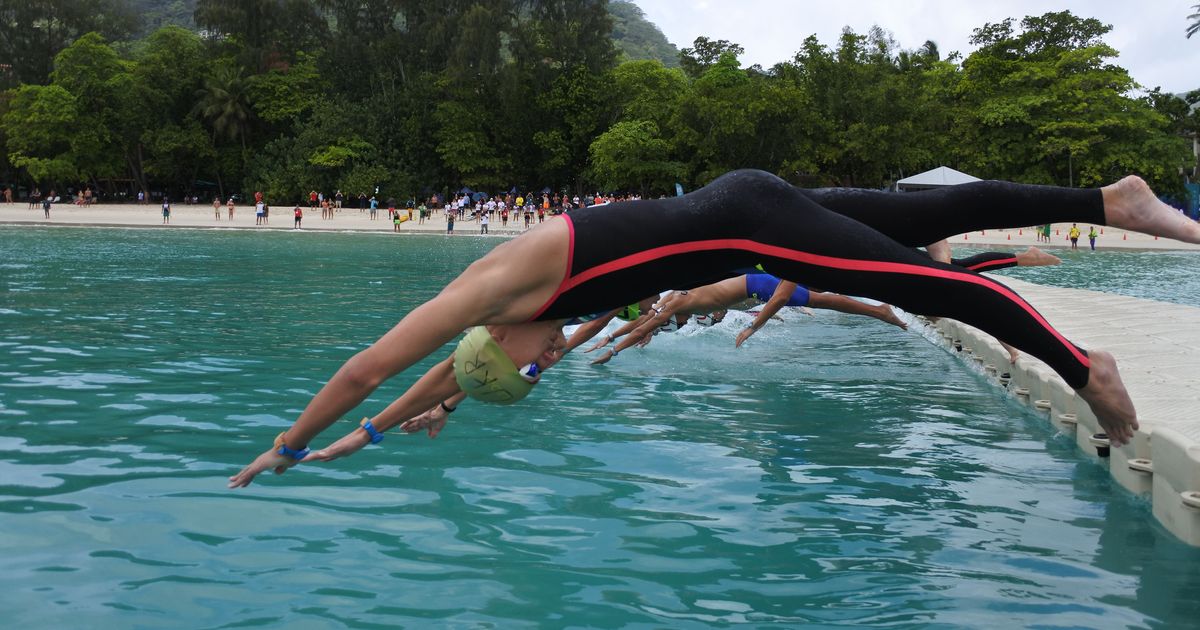 USA pulls golden trifecta, Hungary wins one during Day 1 of the FINA World Junior Open Water ...