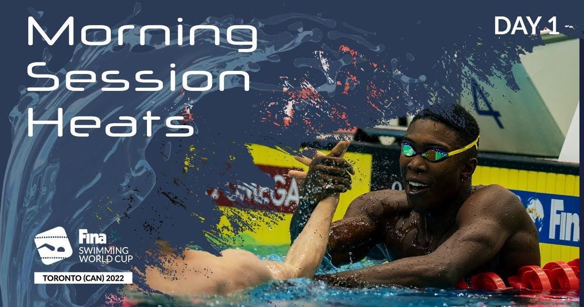 LIVE | #Swimming WORLD CUP 2022 | Toronto | Heats | Day 1