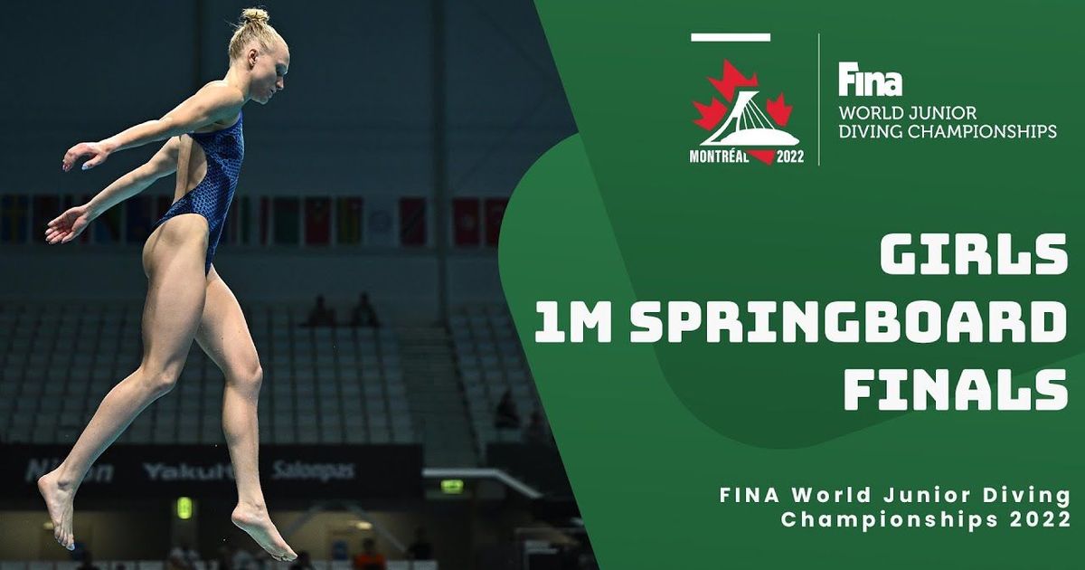 LIVE | Diving | FINALS | Girls (16-18 Years old) | 1m Springboard ...