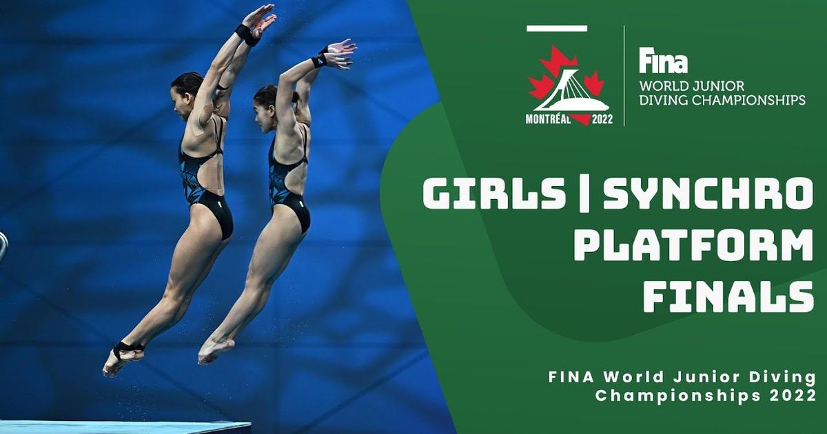LIVE | Diving | FINALS | Girls | Platform Synchro | World Junior Championships 2022