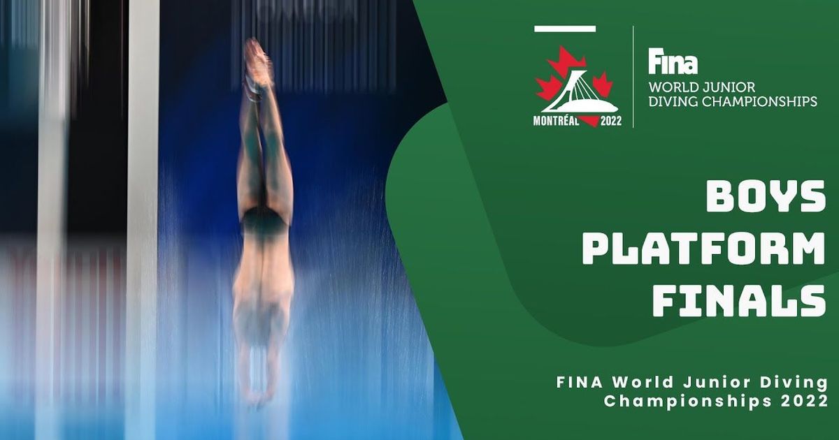LIVE Finals: Boys 16-18 Platform Diving | World Junior Championships 2022