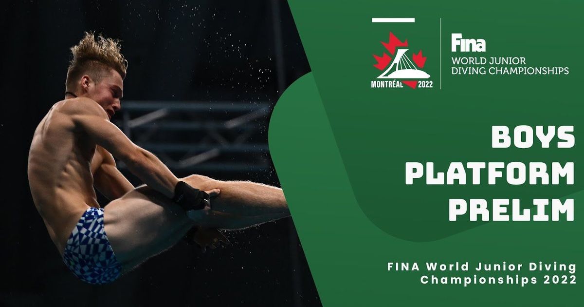 LIVE Diving Prelims | Boys 16-18 | Platform | World Junior Champs 2022
