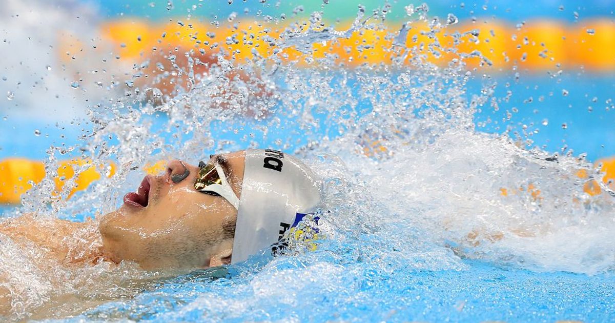 Romanian swimmer Robert Glinta bids farewell to competitive swimming