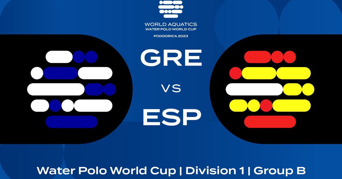 LIVE | Greece vs Spain | Water Polo World Cup 2023 | Group B
