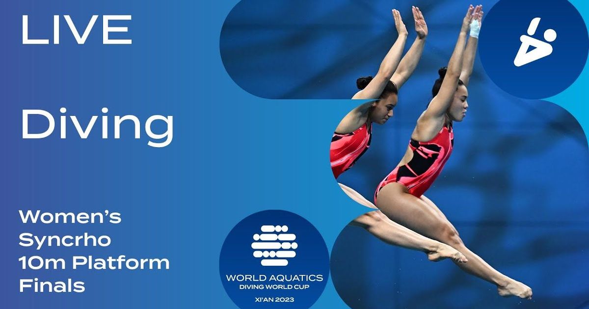 LIVE: Women’s 10m Synchro Final | Diving World Cup 2023 | Xi’an Highlights