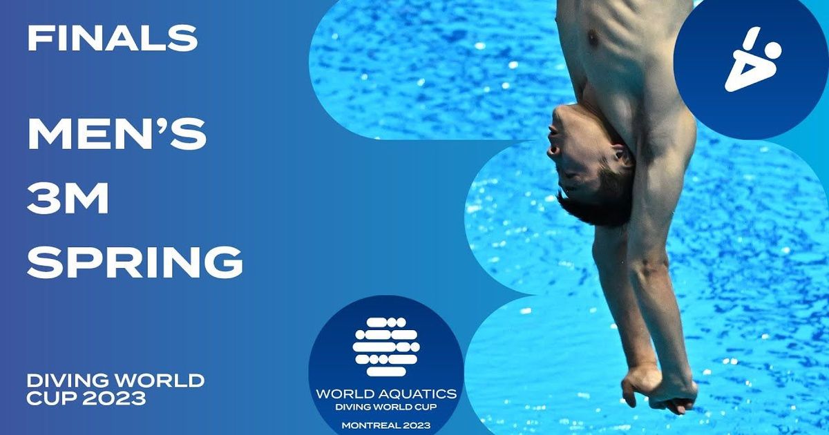 LIVE: Men's 3m Springboard Final | Diving World Cup 2023 Montreal