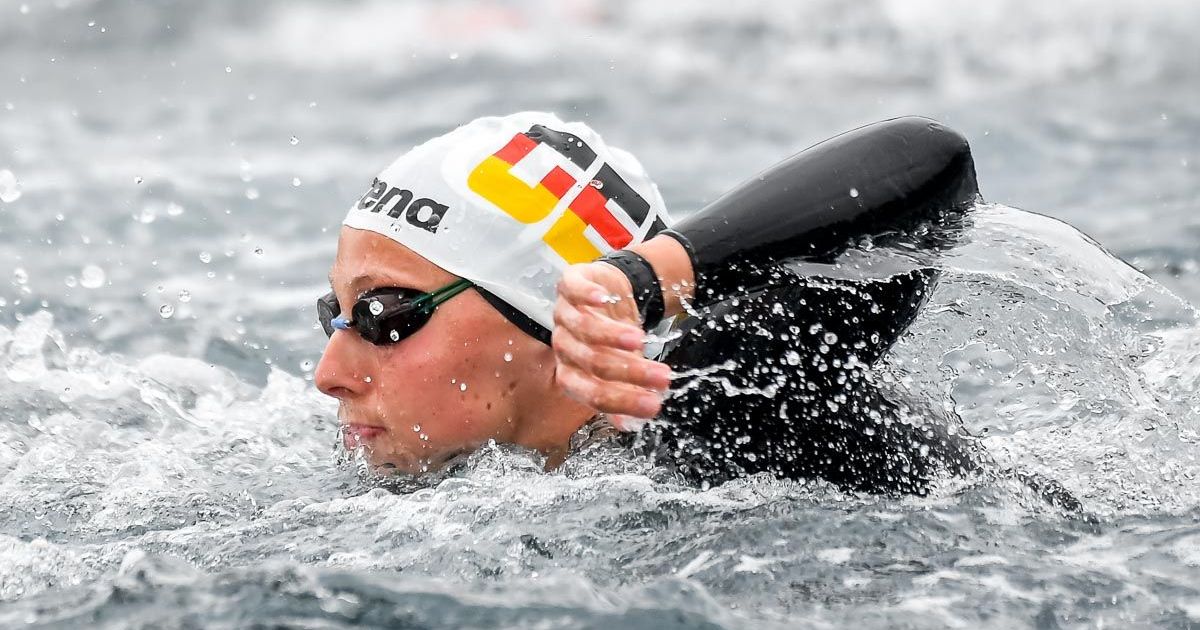 Germany's Leonie Beck does it again; wins another Open Water Swimming ...
