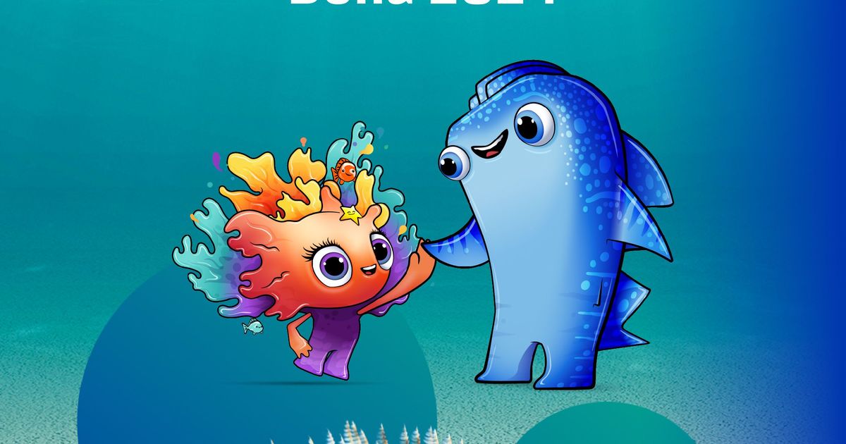 Playful mascots unveiled for the World Aquatics Championships - Doha 2024