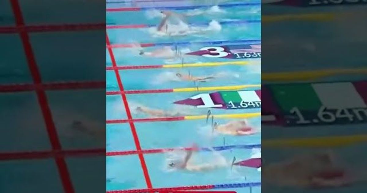 Thomas Ceccon Breaks World Record in Epic Swimming Victory #WorldRecord