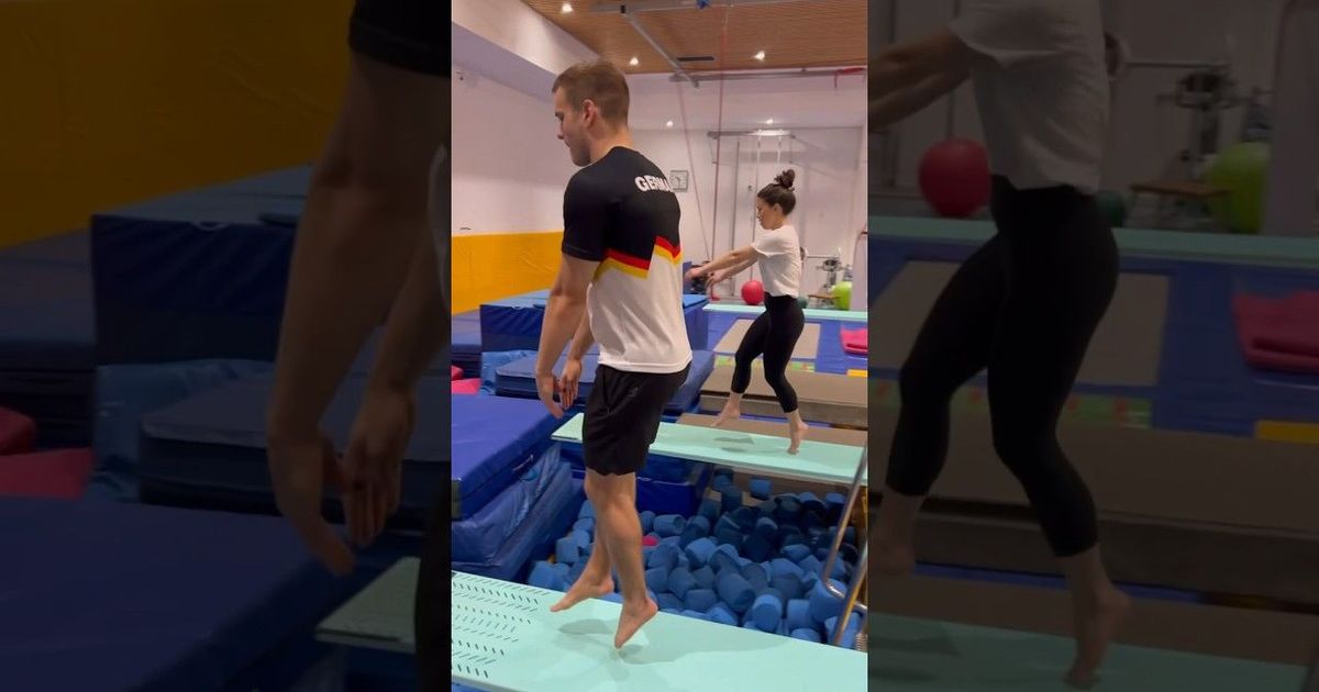 Sneak peek with Moritz Wesemann and Roseline Filion in action at # ...