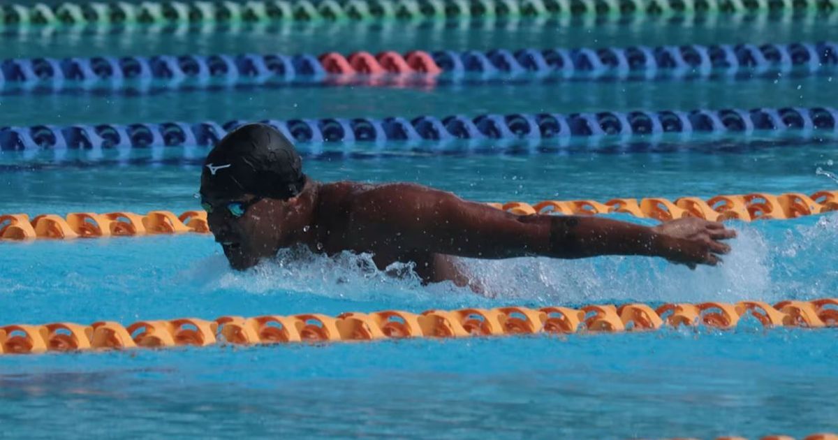 Go behind the scenes with Micronesian swimmer Tasi Limtiaco on his ...