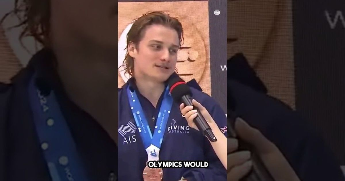 Cassiel Rousseau Discusses Bronze Win at Diving World Cup # ...