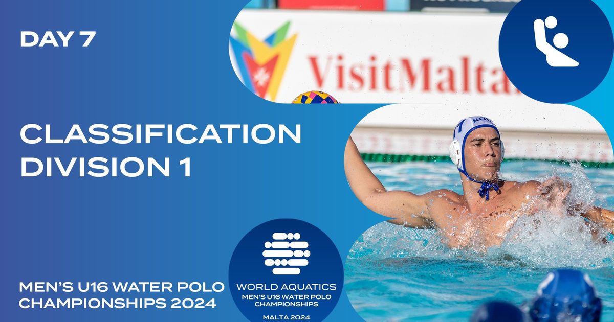 Classification | Division 1 | Day 7 | World Aquatics Men’s U16 Water Polo Championships 2024