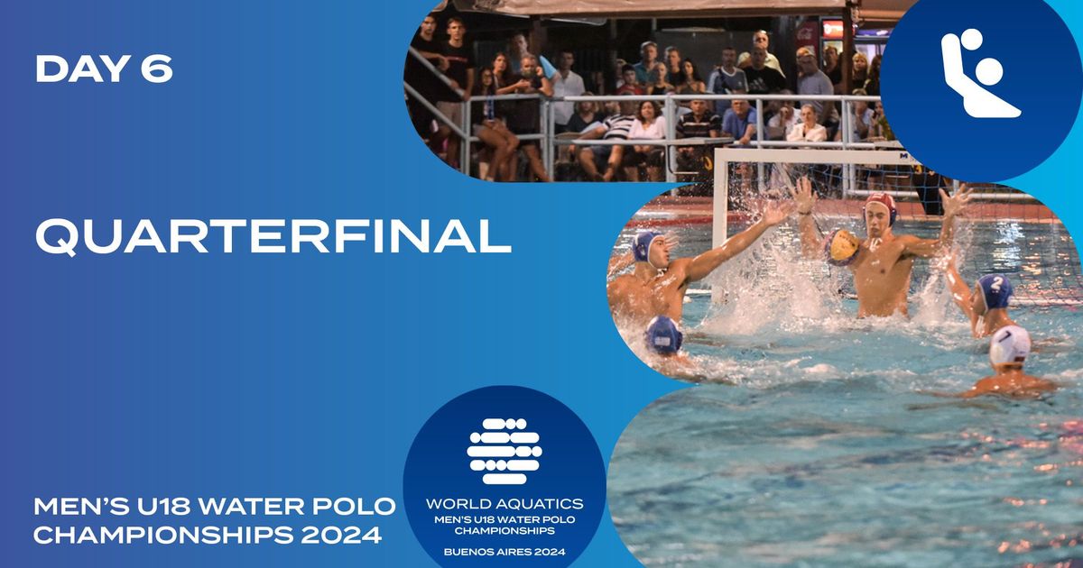 Quarter-Final 3 | World Aquatics Men's U18 Water Polo Championships 2024