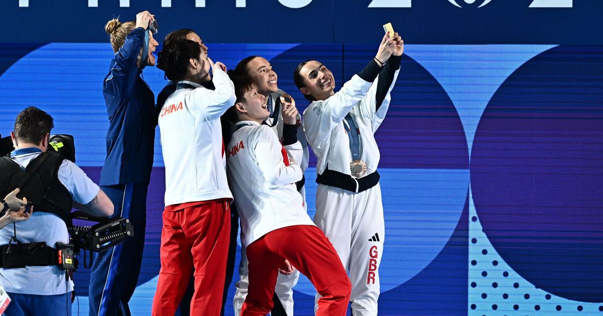 Chang and Chen win first diving gold in Paris