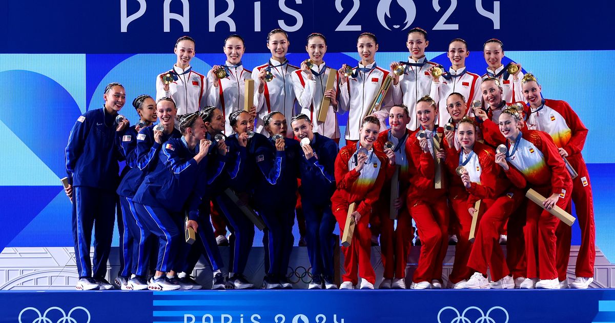 China clean sweeps competition in Team Acrobatic