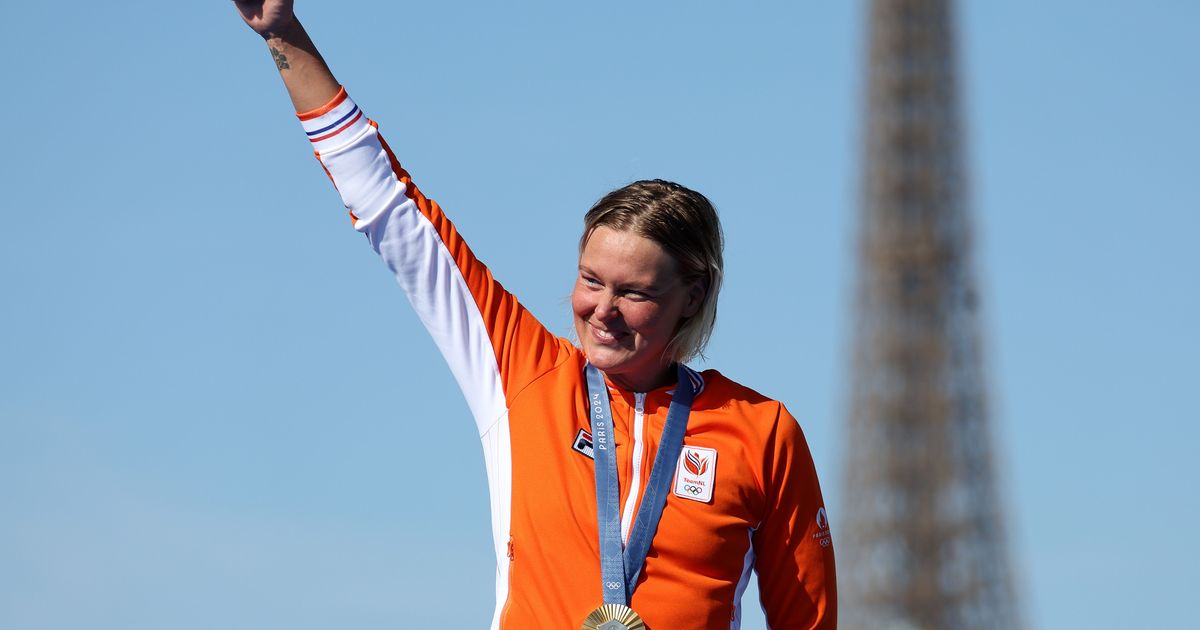 Sharon van Rouwendaal enters Olympic immortality in winning 10km gold ...