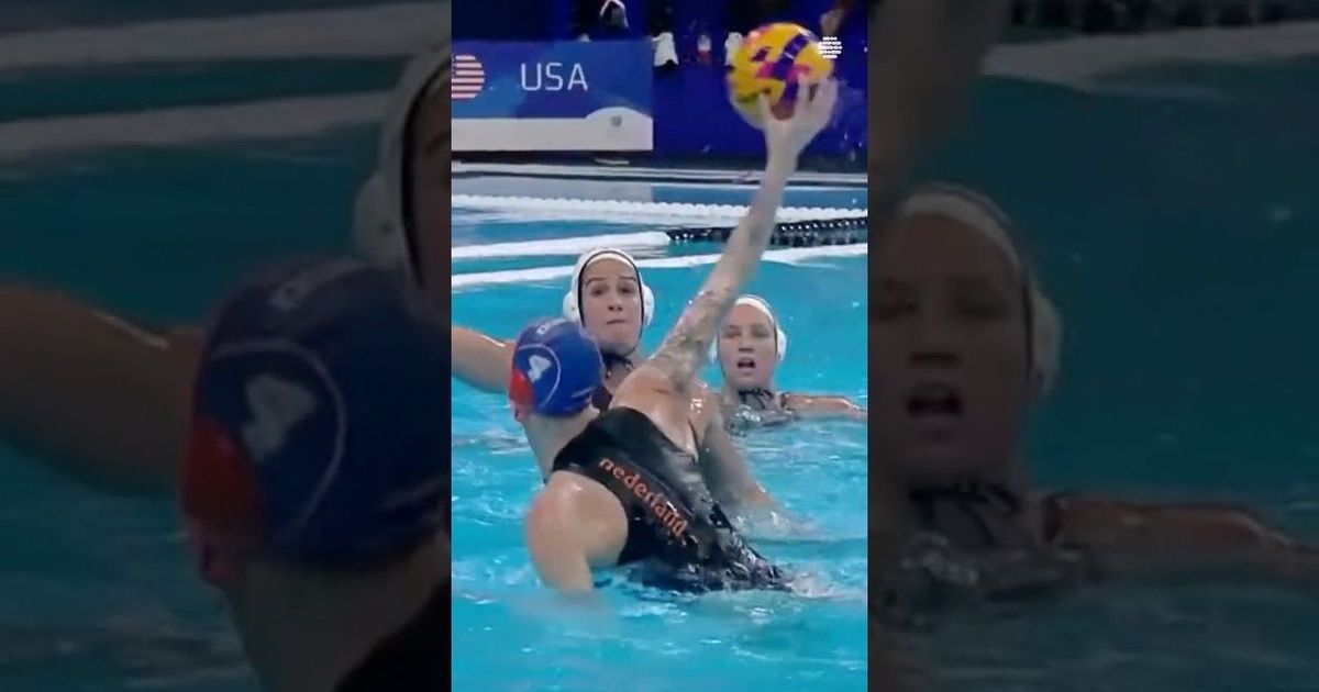 Women's Water Polo Highlights #waterpolo #swimming #highlights #shorts