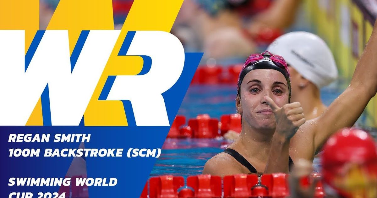100m Backstroke World Records Belong to 🇺🇸 Regan Smith 🚀 | Swimming ...