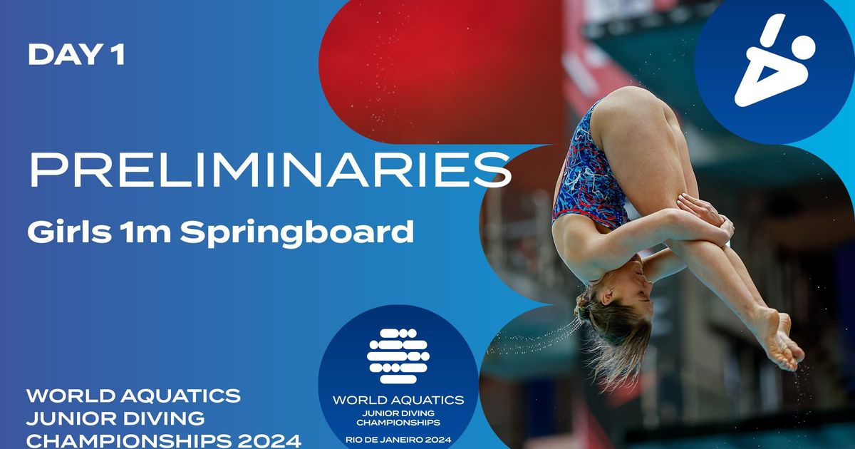 Girls 1m Springboard | Day 1 | Preliminaries | World Aquatics Junior ...