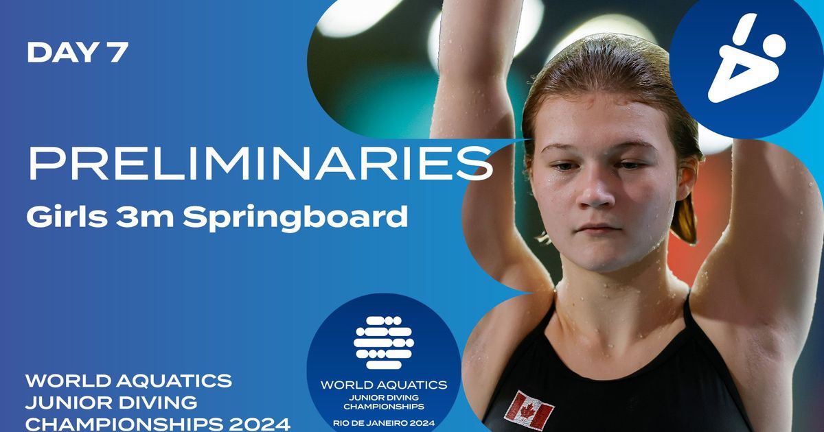 Girls 3m Springboard Prelims | Day 7 Highlights | Junior Diving 2024