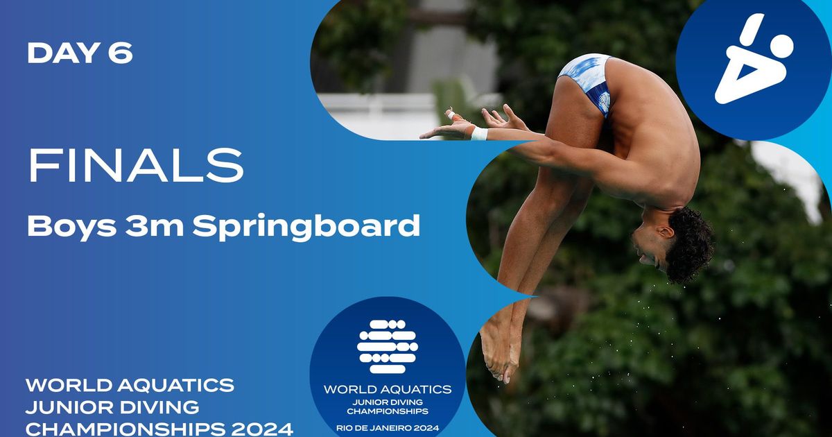 Epic Boys 3m Springboard Finals | Day 6 | World Aquatics Junior Diving 2024