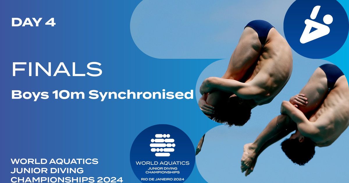 Epic Boys 10m Synchro Finals | Day 4 | World Aquatics Junior Diving 2024