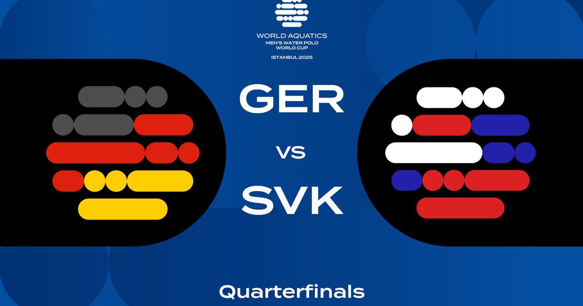 Germany vs Slovakia | Quarterfinals | Men's Water Polo World Cup 2025 ...