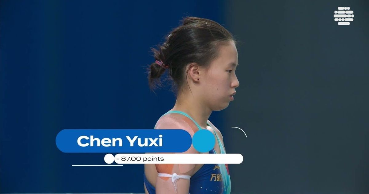 Epic 10m Platform Debut: 🇨🇳 CHEN Yuxi Shines at Diving World Cup Final