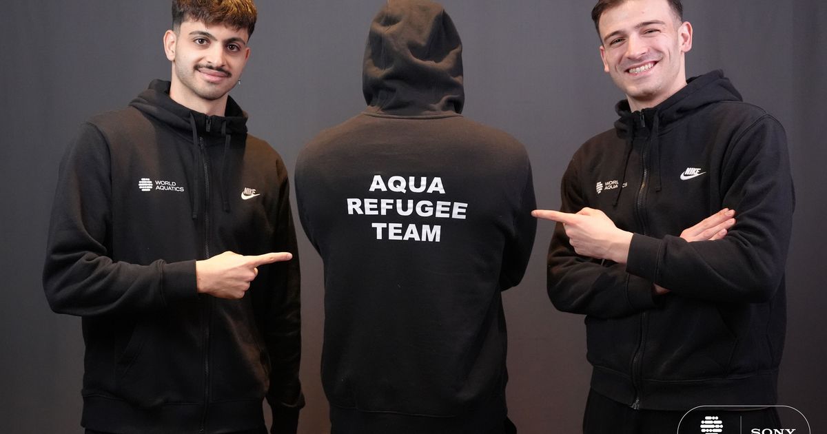 World Aquatics celebrates trailblazing Refugee Team for Singapore 2025 ...