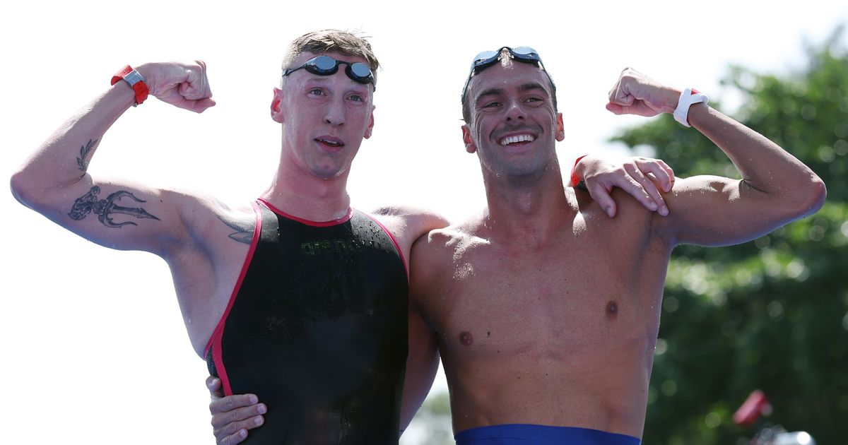 Two of the Greatest Tussle for Gold in Men’s Open Water 10km ...