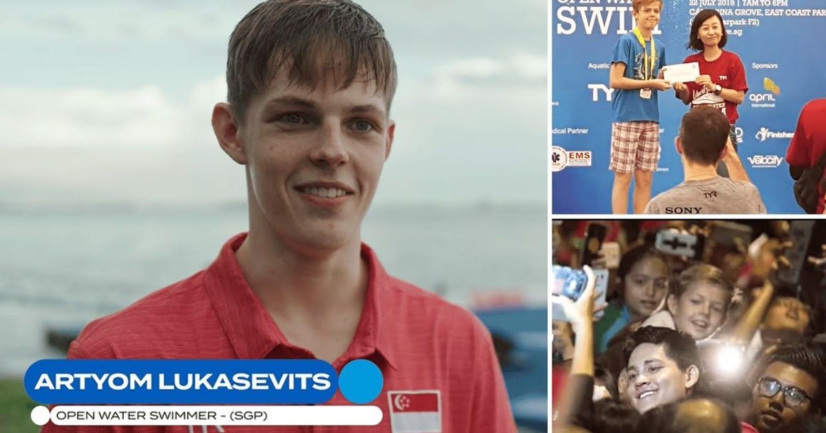 From Fan to Future Star | Artyom Lukasevits' Open Water Journey 🇸🇬