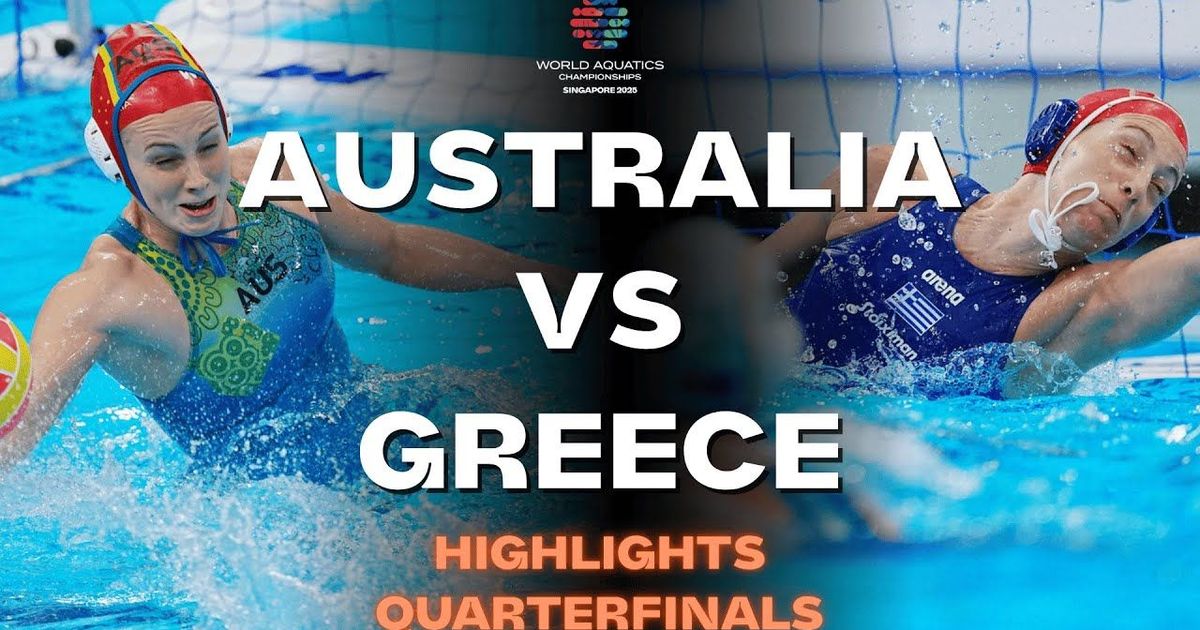 Highlights | Australia vs Greece| Women's Quarterfinals | World ...