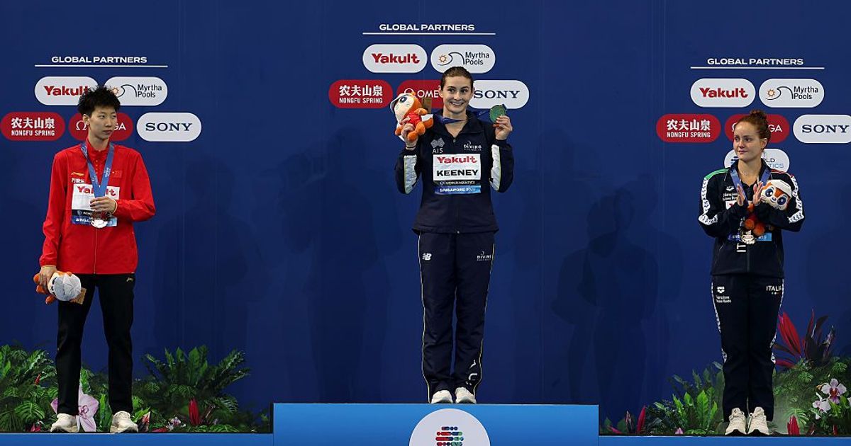 Maddison Keeney wins 1m gold 8 yrs after first title