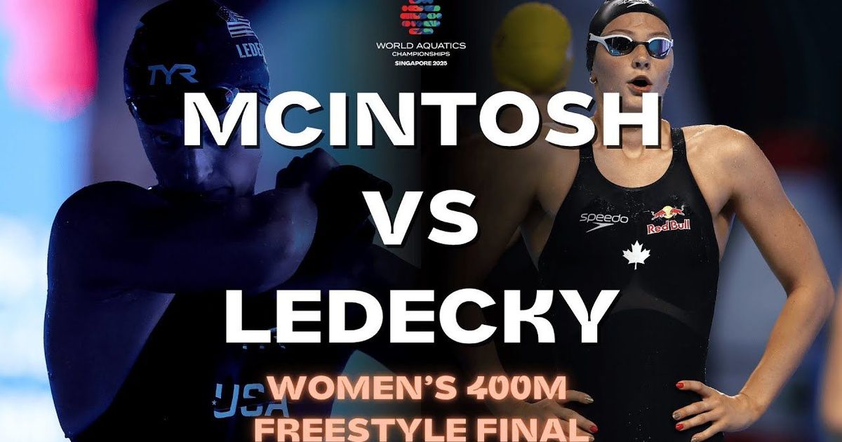 Summer McIntosh vs Katie Ledecky | Ultimate 400m Freestyle Showdown
