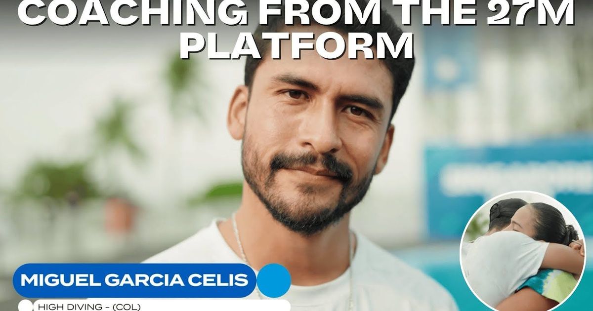 Coaching from the 27m Platform | Miguel Garcia Celis 🇨🇴 High Diving Inspiration