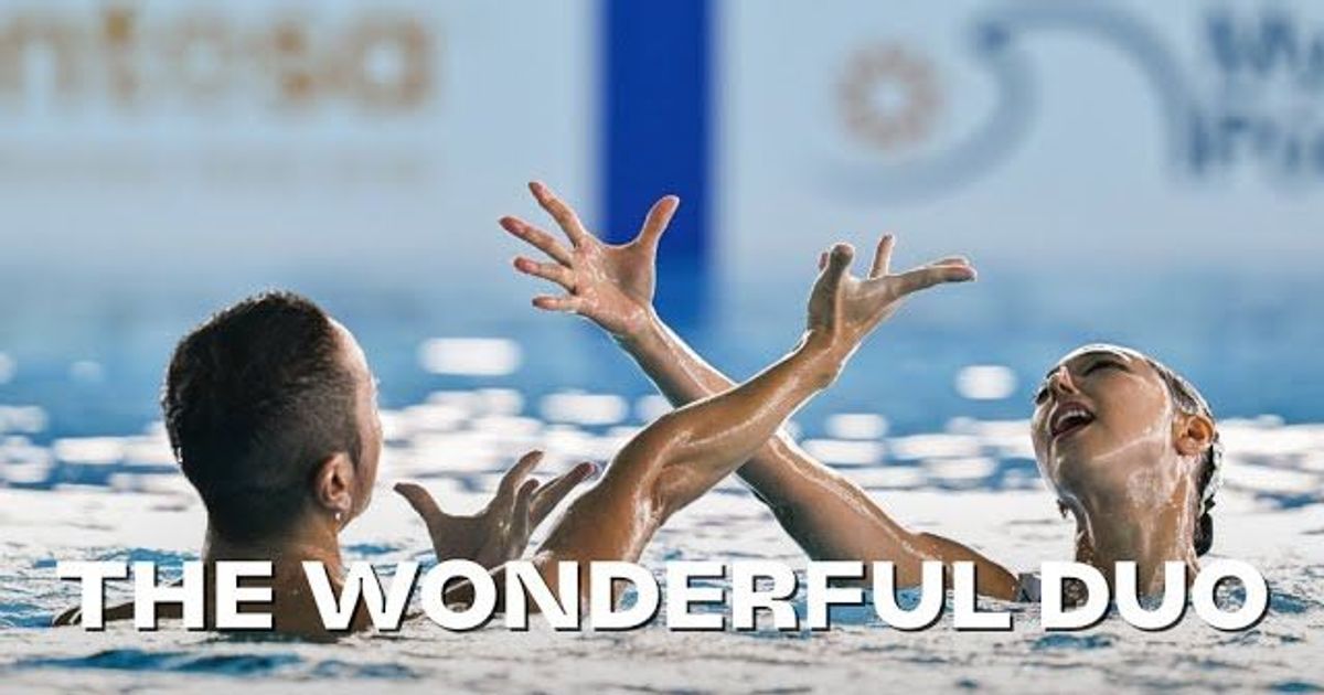 Let's hear the story behind this wonderful Artistic Swimming Duo!