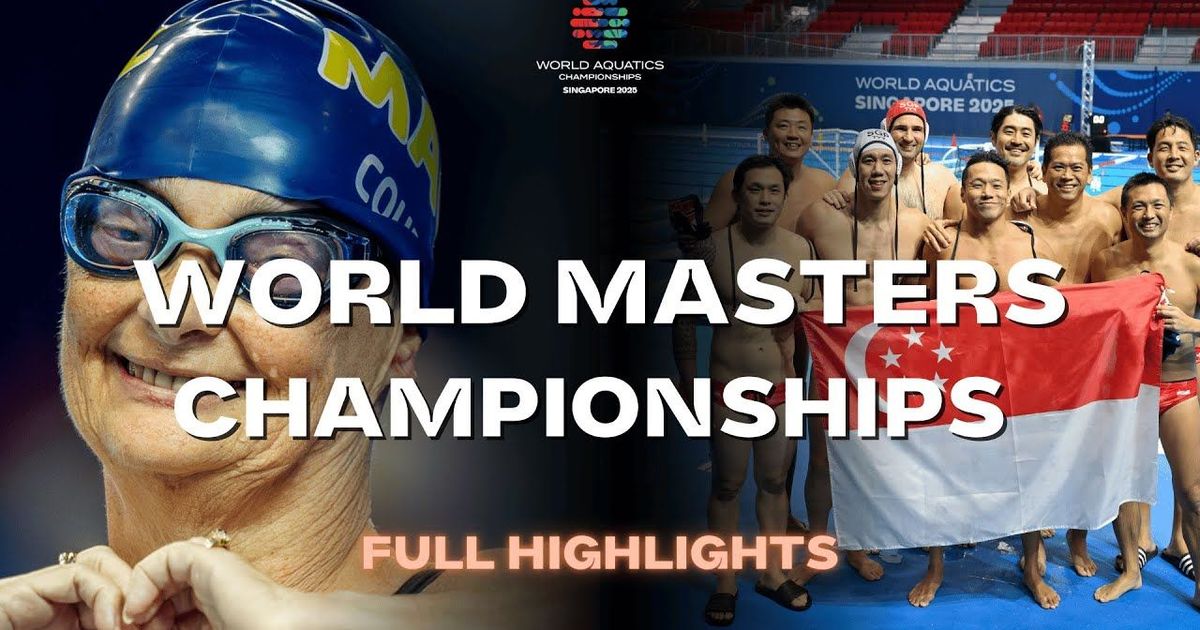 World Aquatics Masters Championships Singapore 2025 | Full Highlights